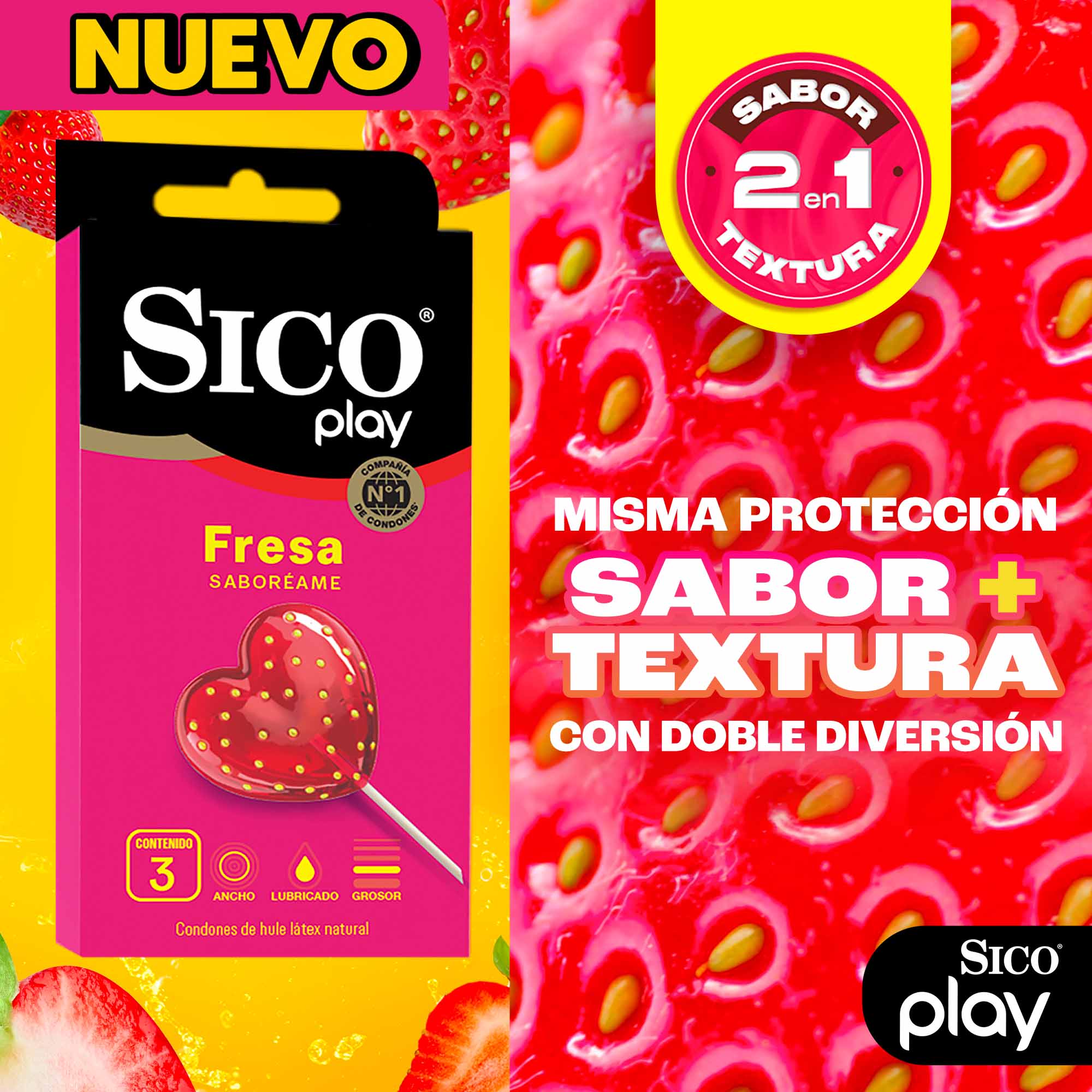 Sico® Play Fresa – Sico® MX